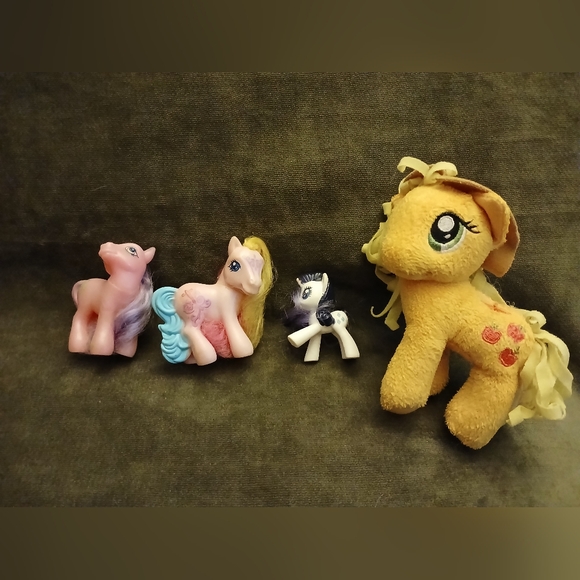 Toys | Plush My Little Pony Toy Set Multicolor | Poshmark